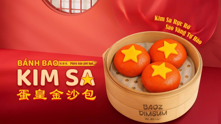 BÁNH BAO KIM SA – Phiên Bản Đặc Biệt Mừng Đại Lễ Quốc Khánh – Baoz Dimsum